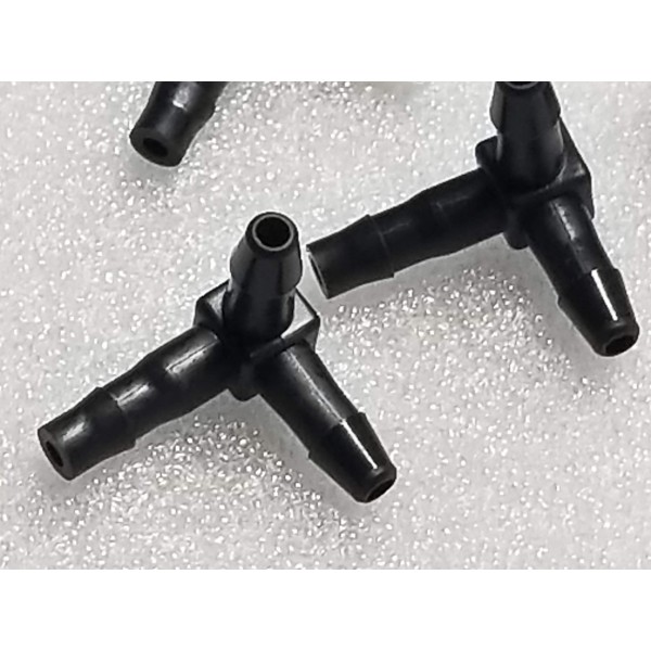 10 Nylon Tee Connectors 3 16 X 3 16 X 3 16 Buckleyunlimited
